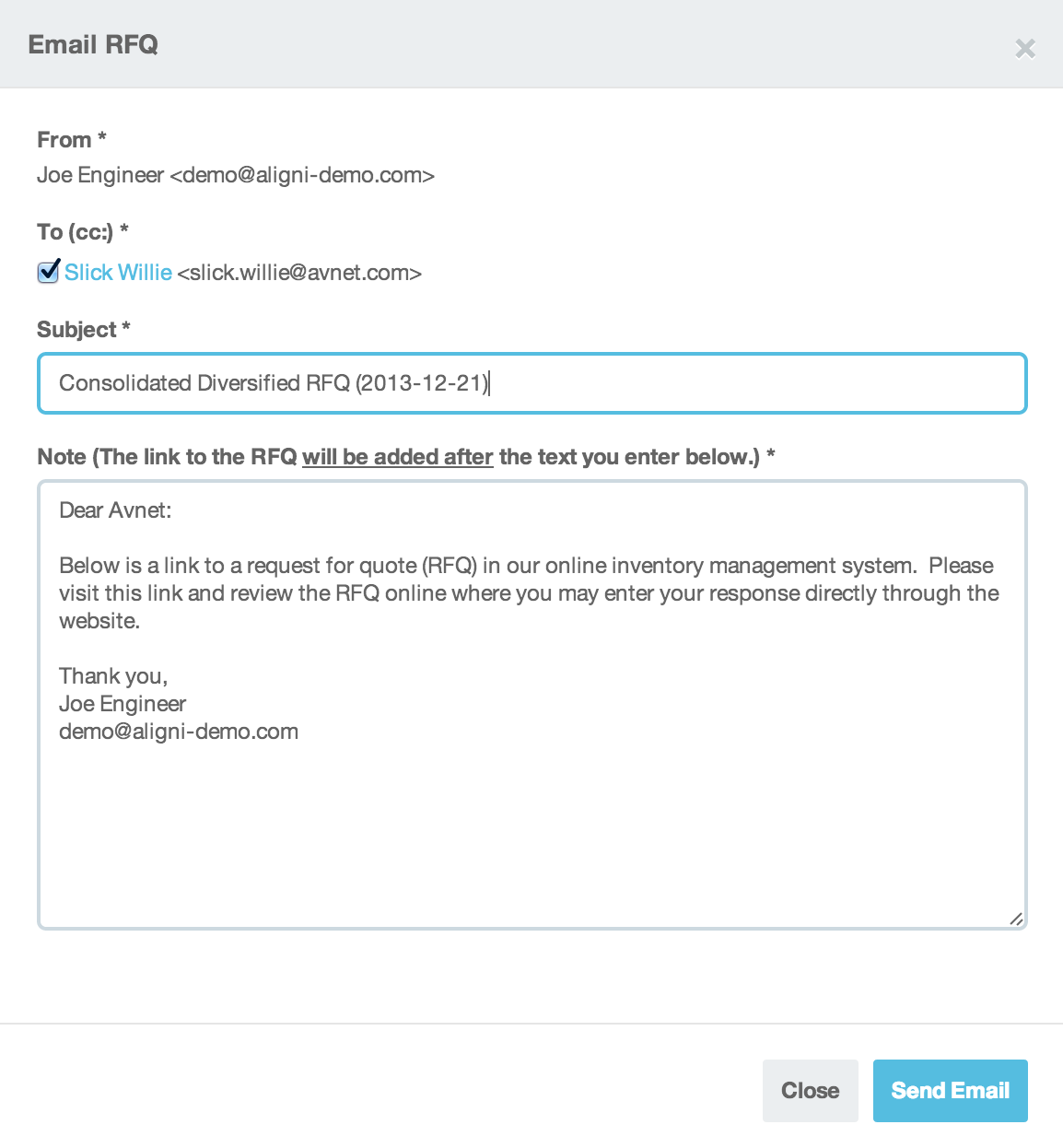 Sample Email For Quotation Re Classles Democracy