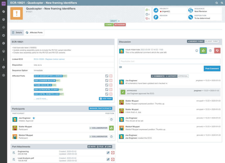 Engineering Change Requests in Manufacturing - Aligni